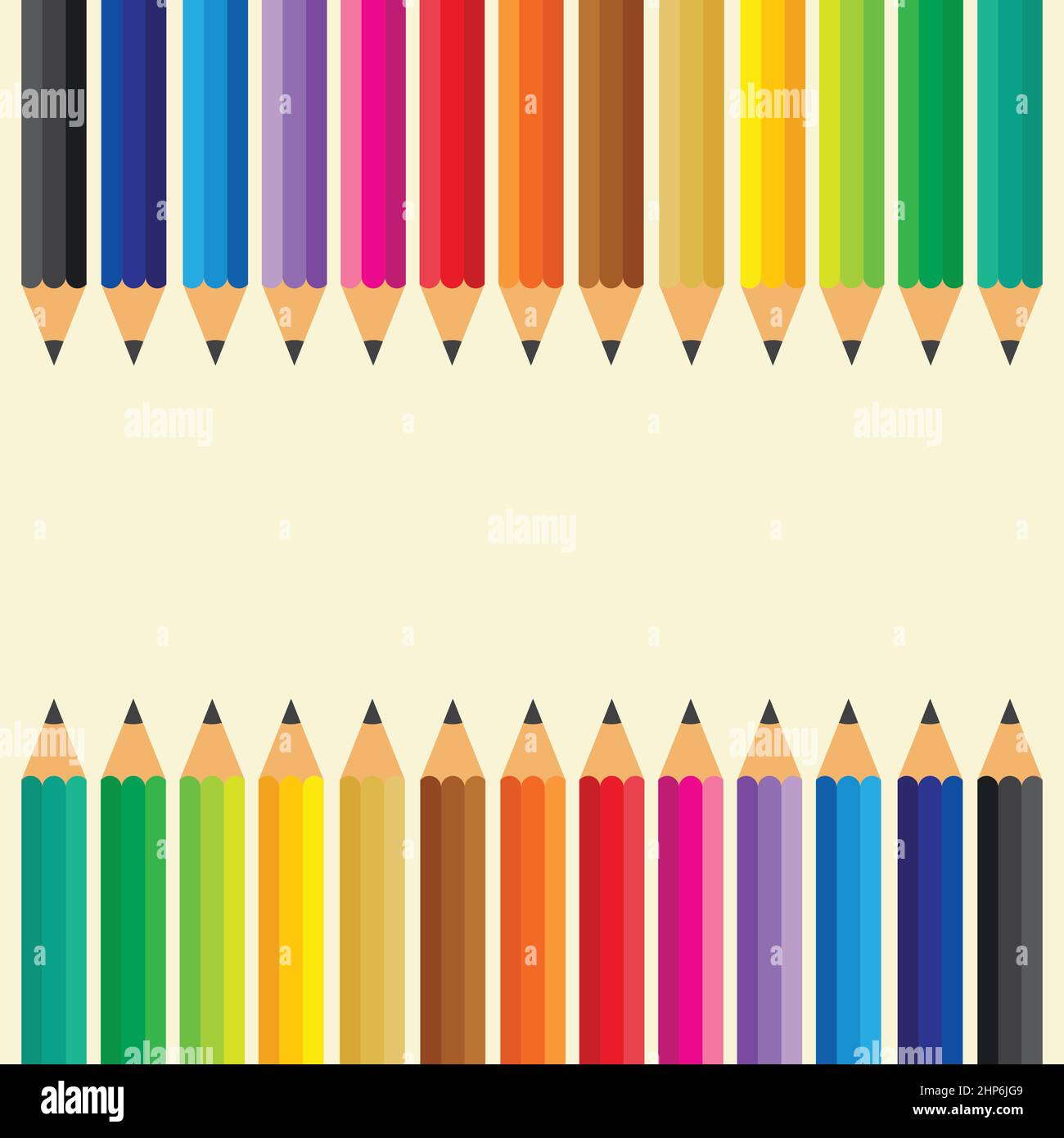 pencil background vector illustration icon of education design template ...