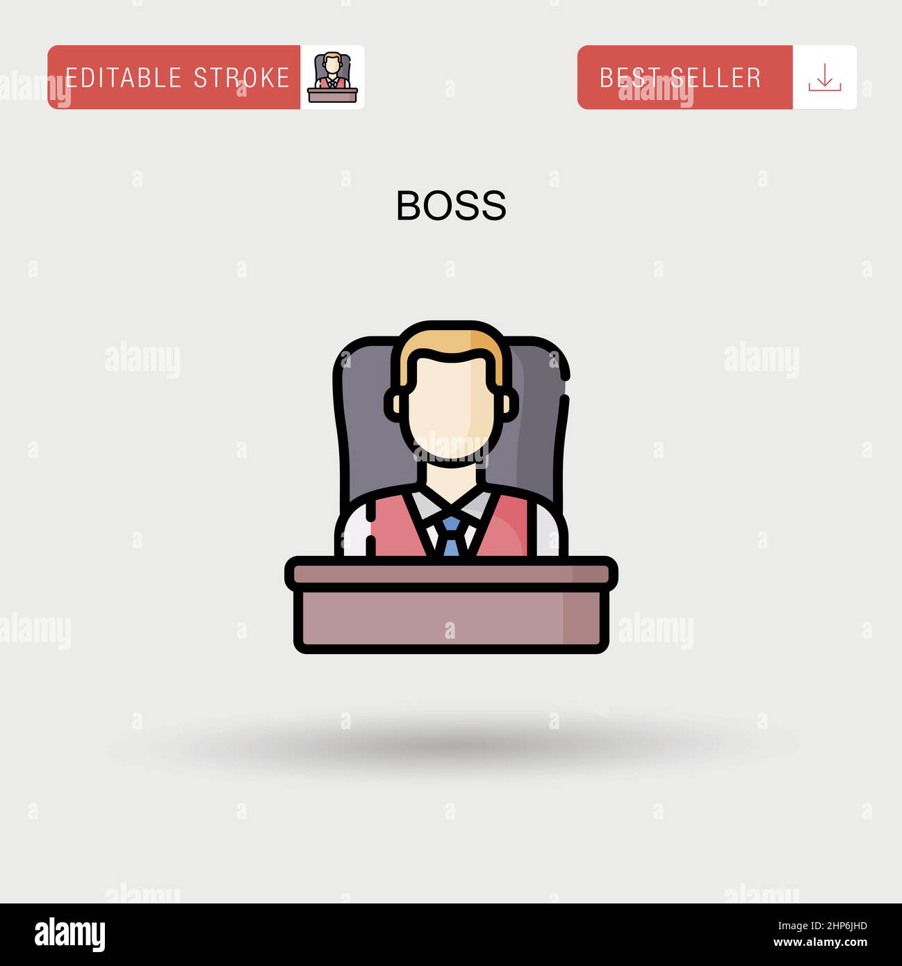 Angry boss office Stock Vector Images - Alamy