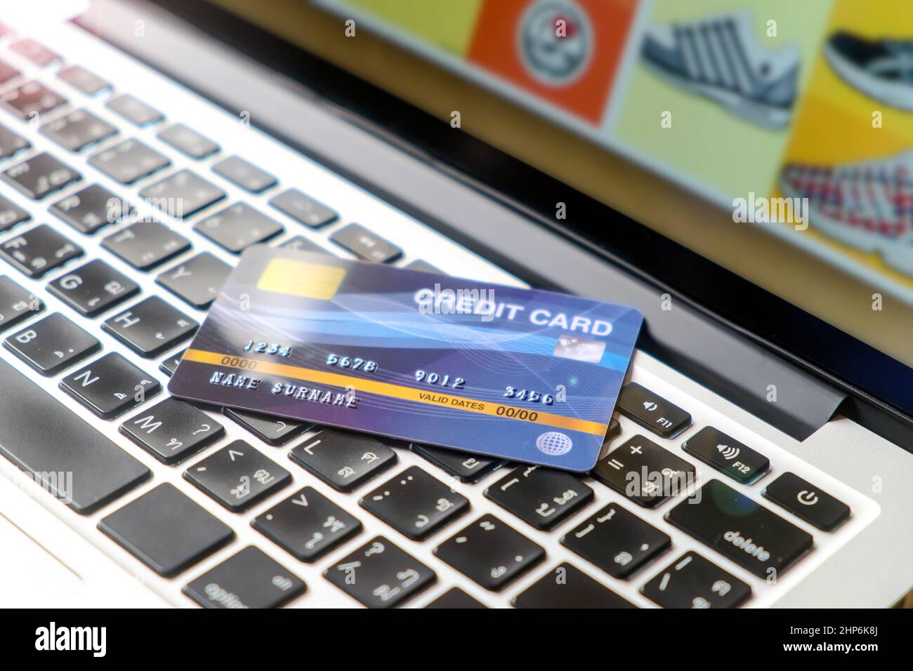 Internet marketing on monitor hi-res stock photography and images - Alamy