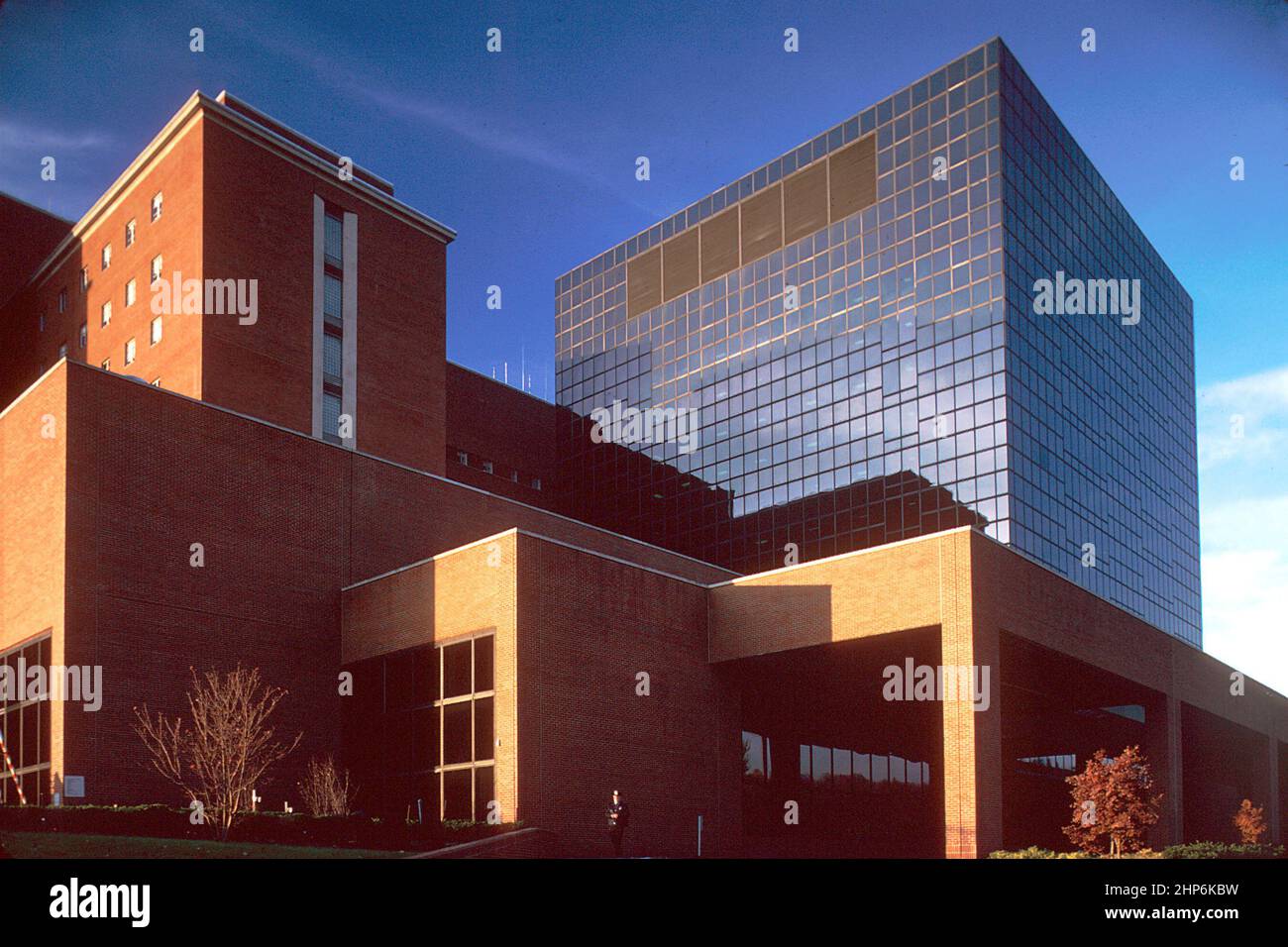 Clinical Center of the National Institutes of Health (NIH). Photo was ...
