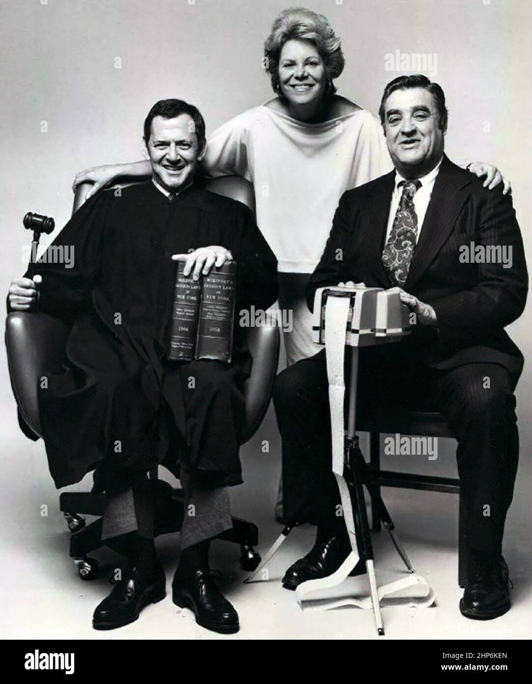 "Publicity photo of Tony Randall, Rachel Roberts, and Barney Martin ...