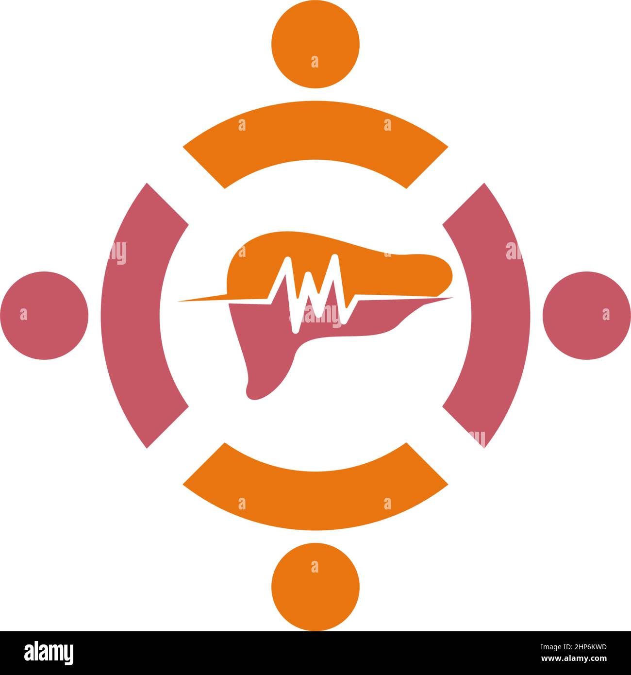 Human liver icon logo design template Stock Vector Image & Art - Alamy