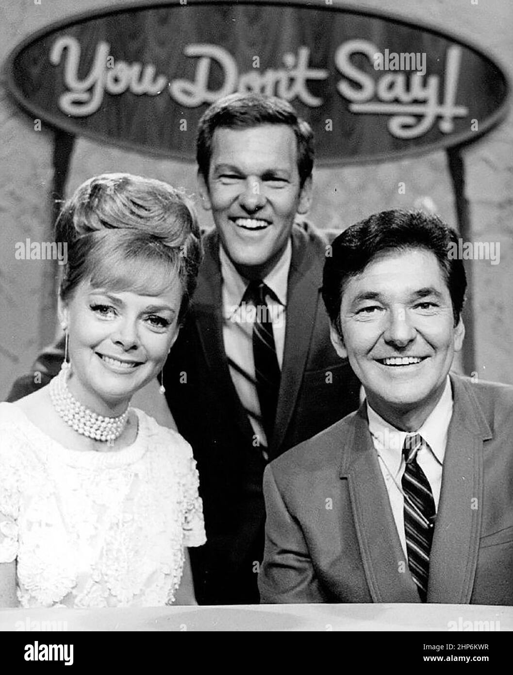 "Publicity photo of Tom Kennedy, June Lockhart and Jack Narz from the ...