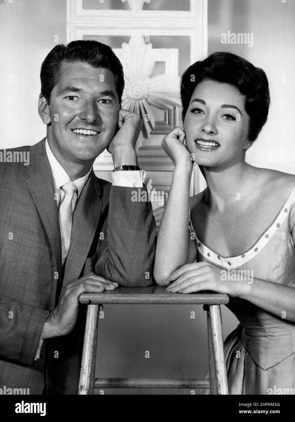 Publicity photo of Jack Narz and Joanne Copeland from the television ...