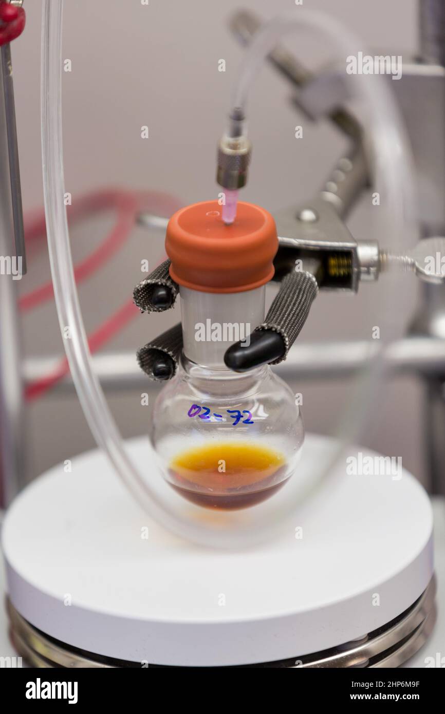 A chemical compound in the NCATS lab ca. 2017 Stock Photo - Alamy