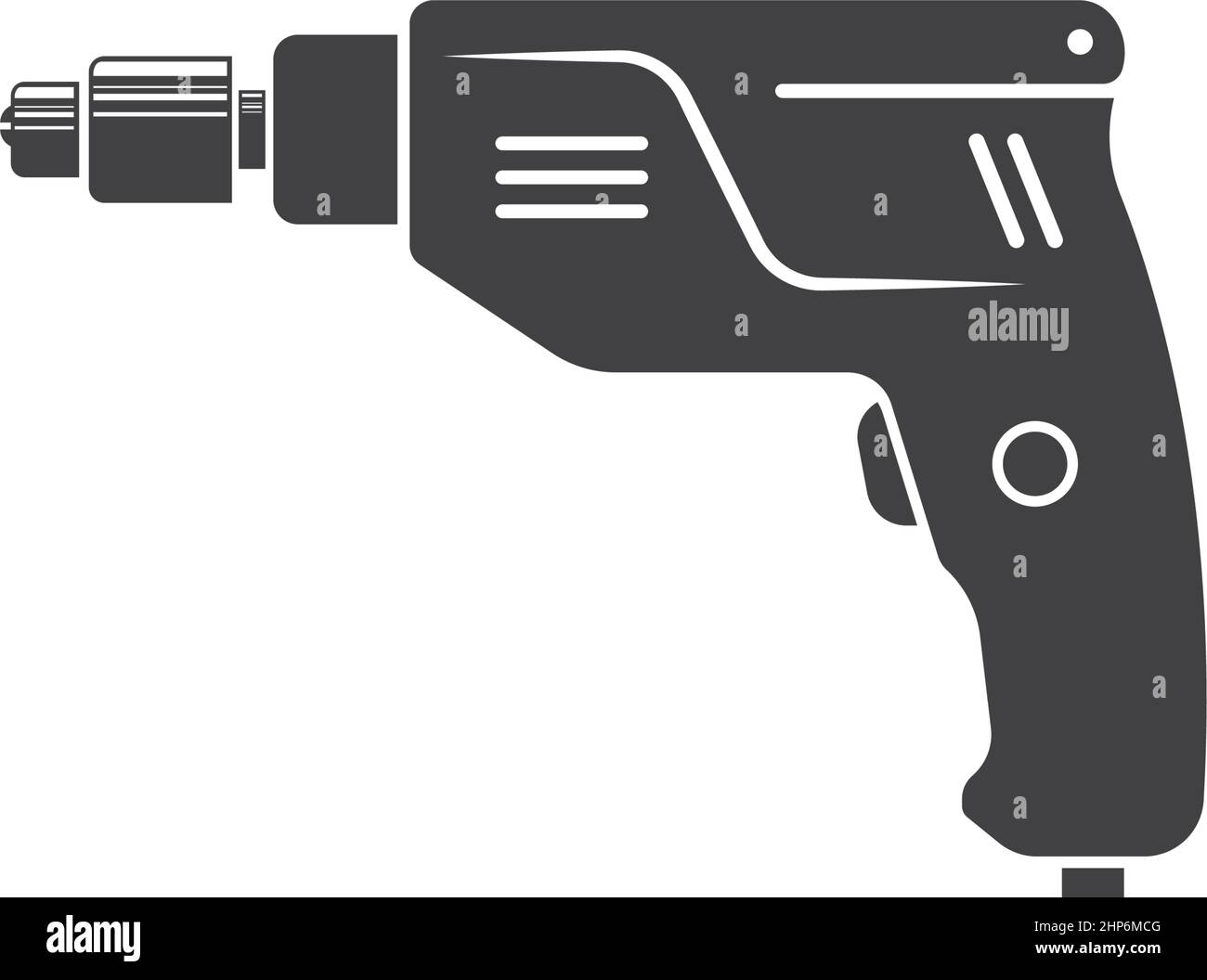 drill machine icon vector illustration design Stock Vector Image & Art ...