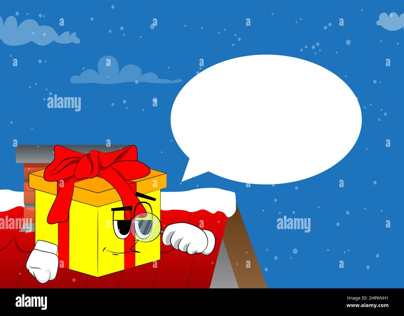 Hand is holding magnifying glass Stock Vector Images - Alamy