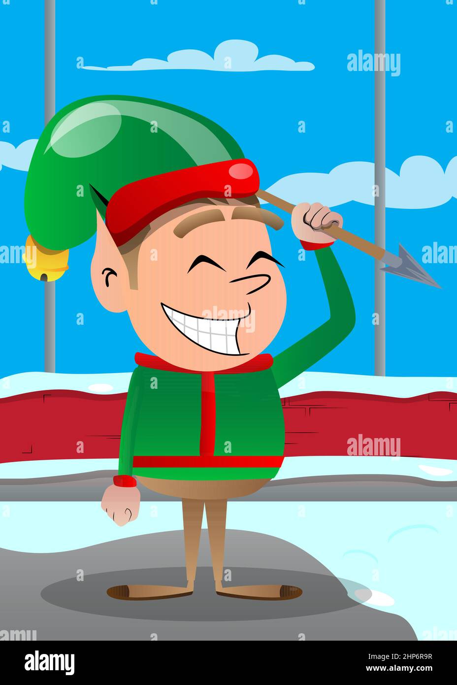 Christmas battle Stock Vector Images - Alamy
