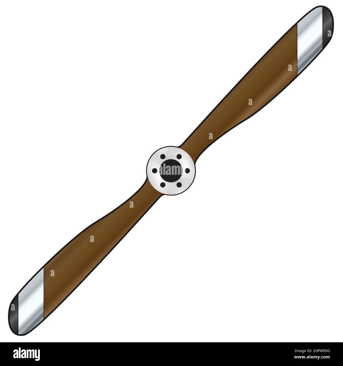 Airplane propeller blades Stock Vector Images - Alamy