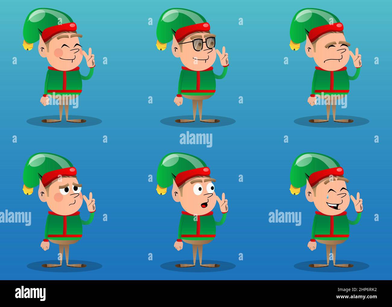 Number christmas Stock Vector Images - Alamy