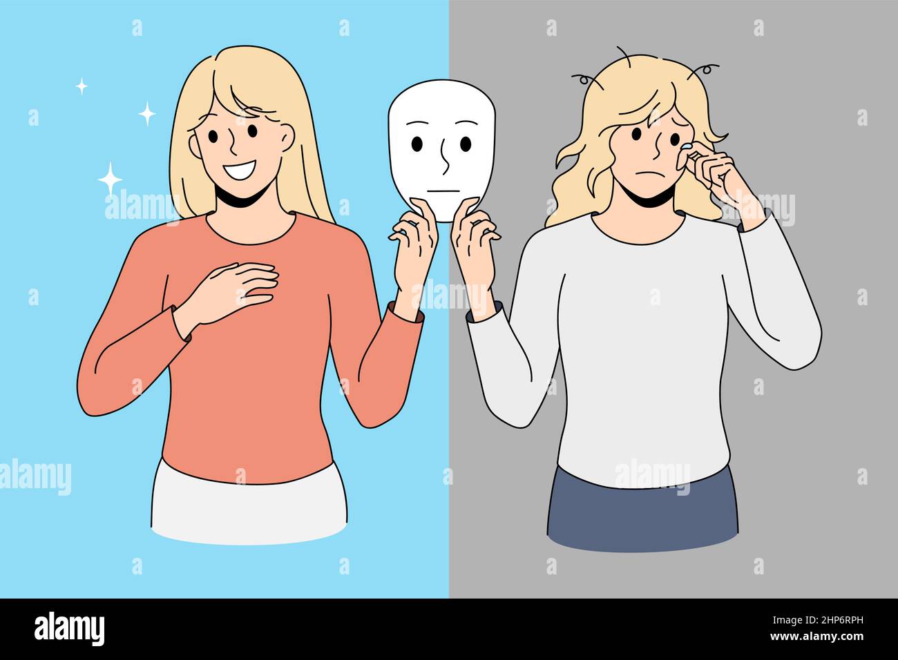 Bipolar spectrum disorder hi-res stock photography and images - Alamy