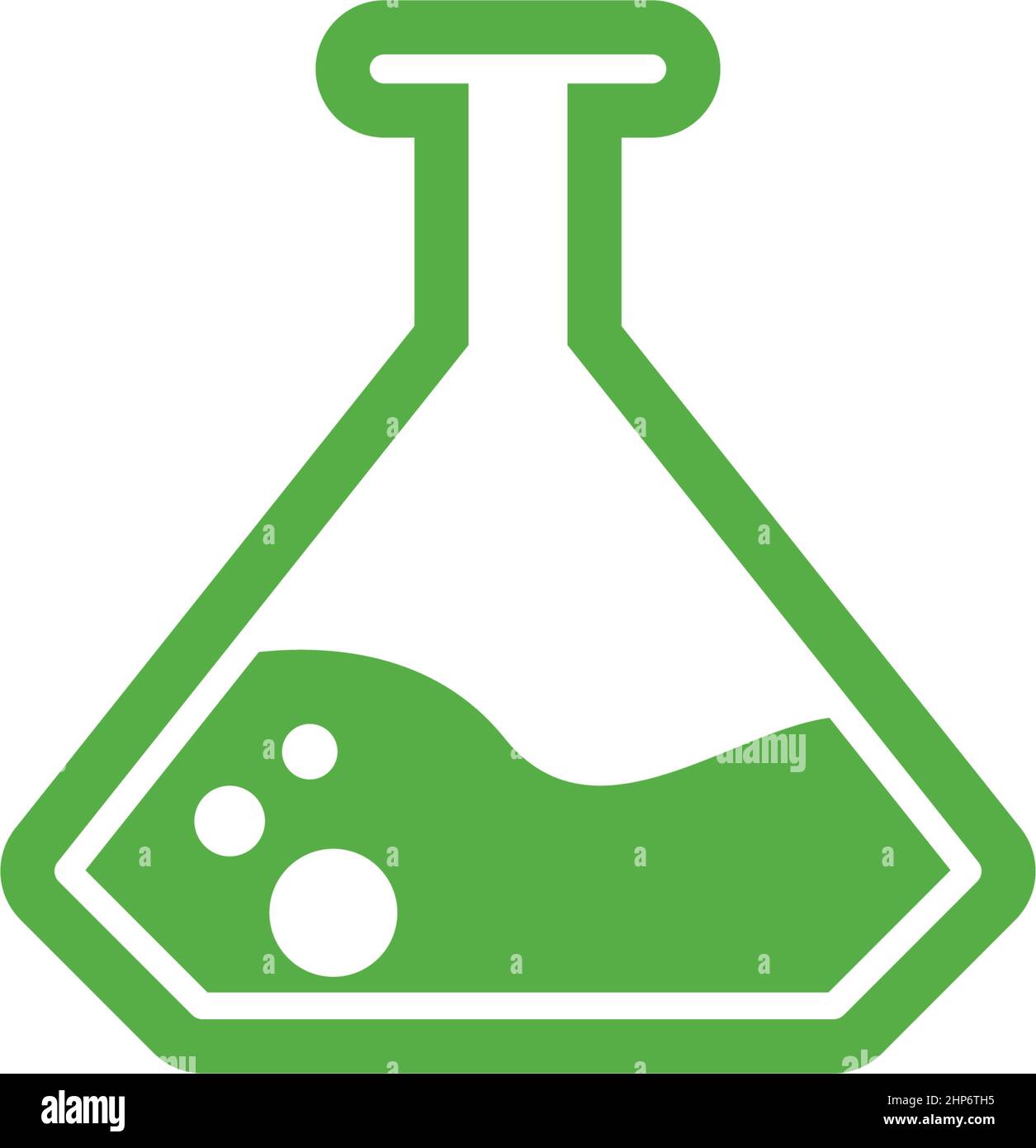 Science bottle lab logo icon design template vector Stock Vector Image ...