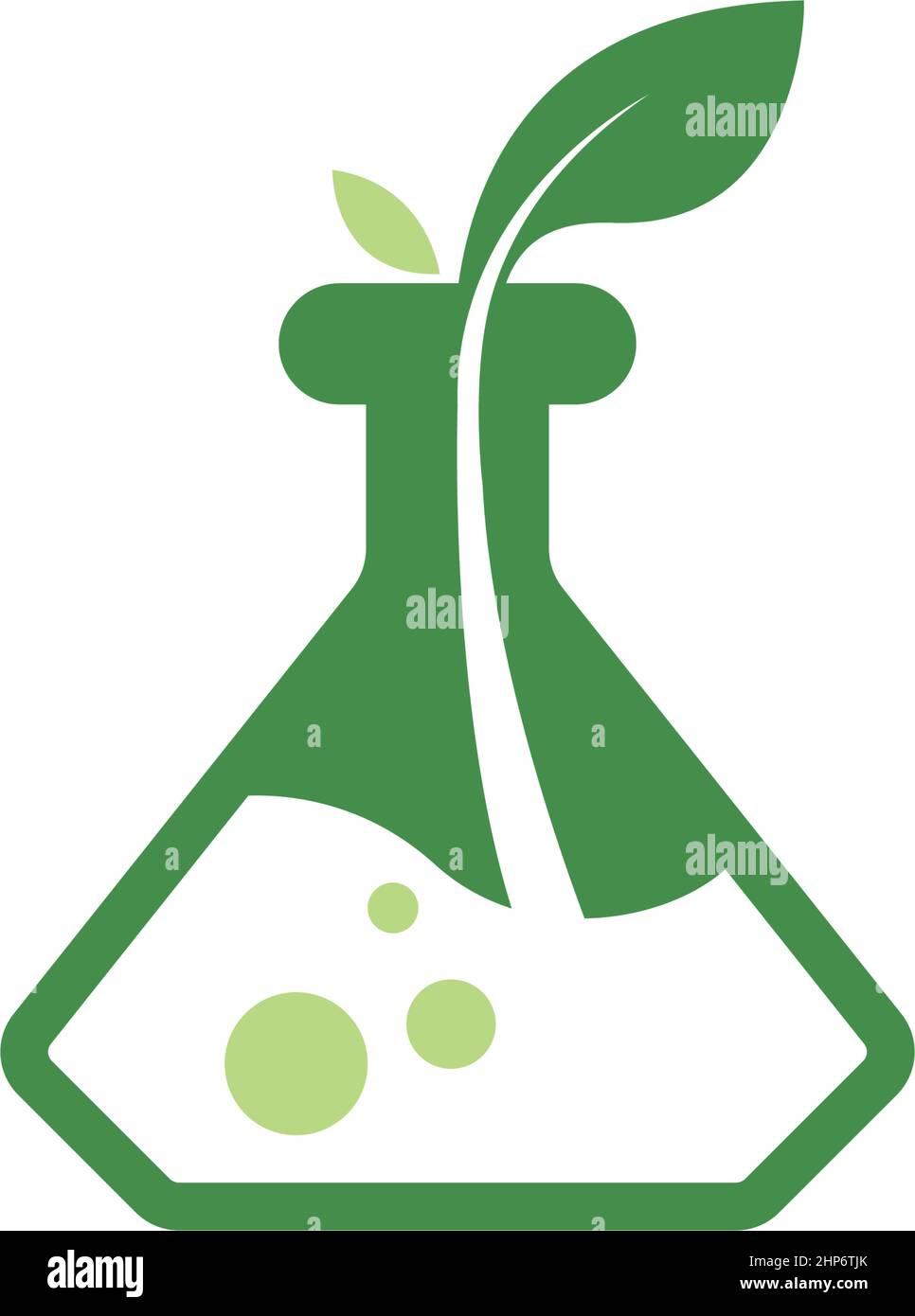 Science bottle lab logo icon design template vector Stock Vector Image ...