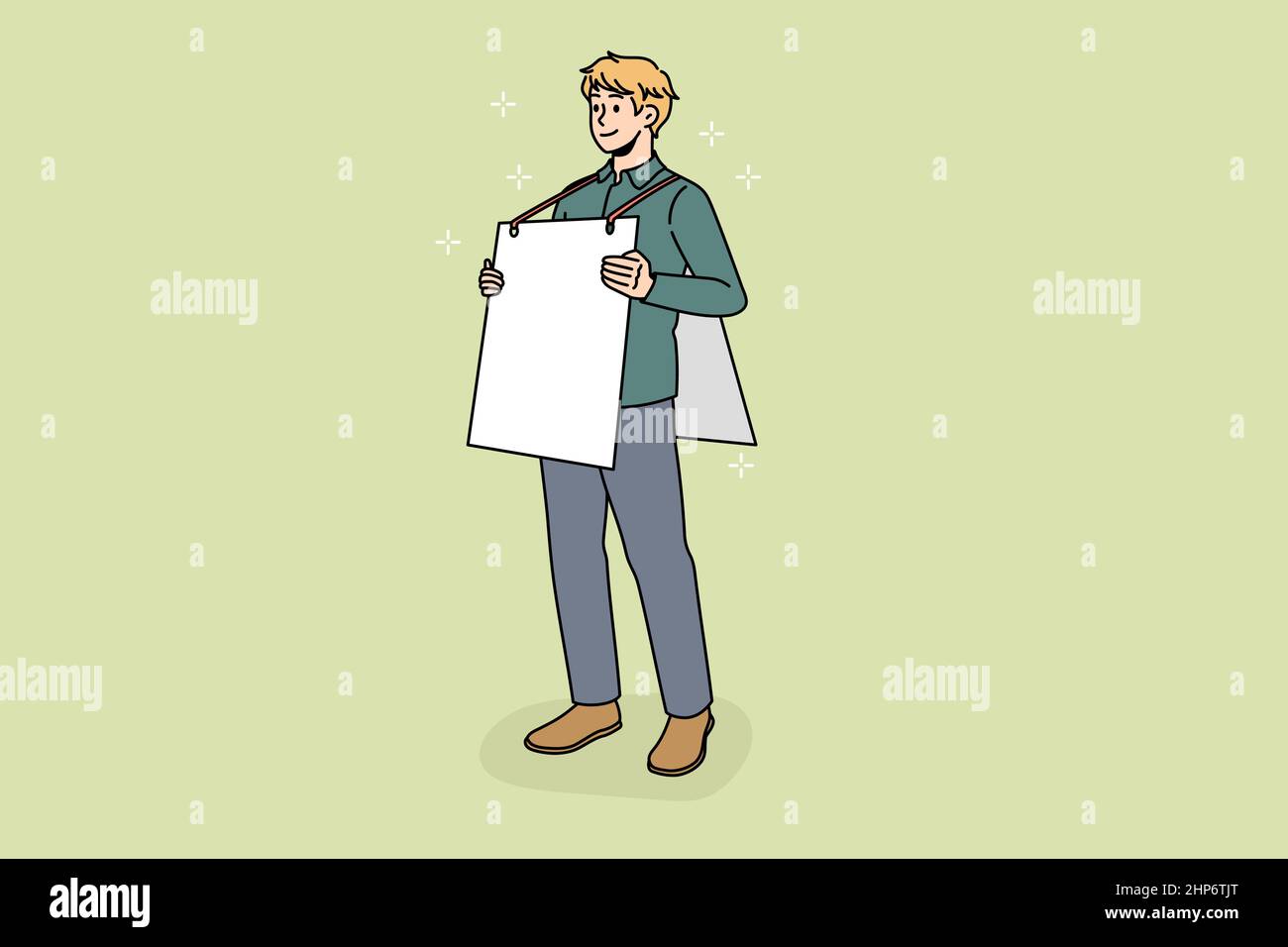 People on protest march Stock Vector Images - Alamy