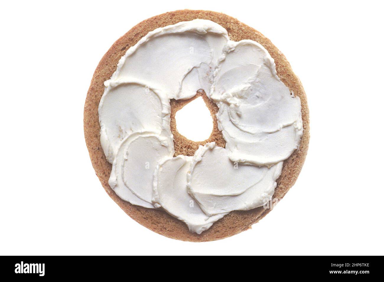 Half bagel cream cheese hi-res stock photography and images - Alamy