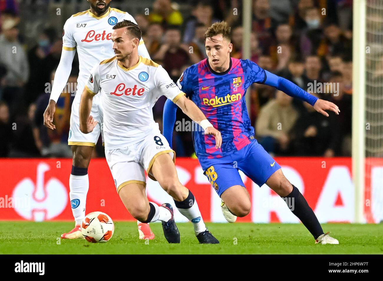 Fabian Ruiz of SSC Napoli during the UEFA Europa League match between ...