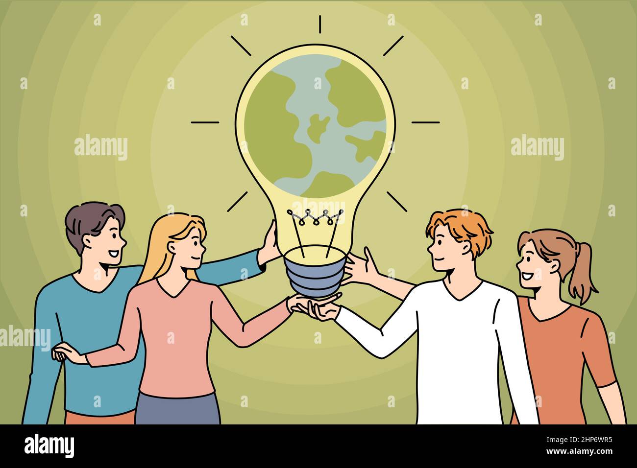 People inside Stock Vector Images - Alamy