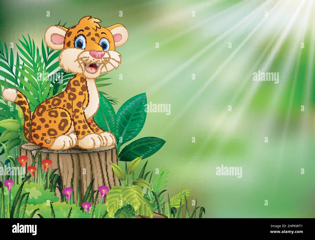 Look leopard Stock Vector Images - Alamy