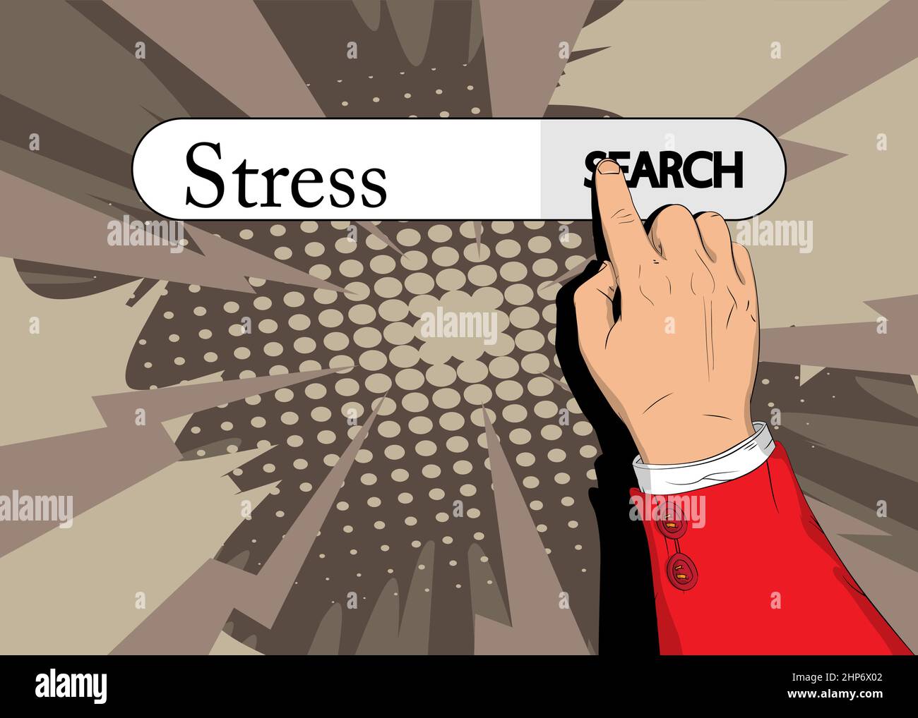 Tension touch Stock Vector Images - Alamy