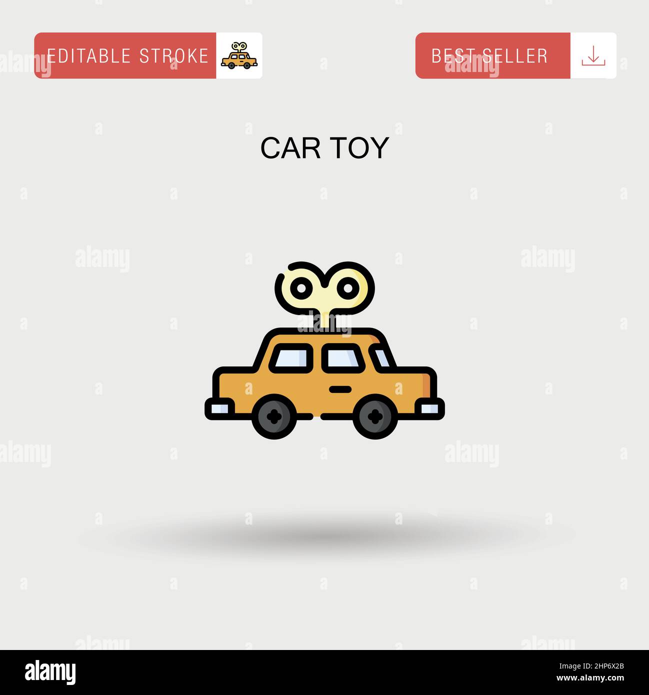 Toy model sport car Stock Vector Images - Alamy