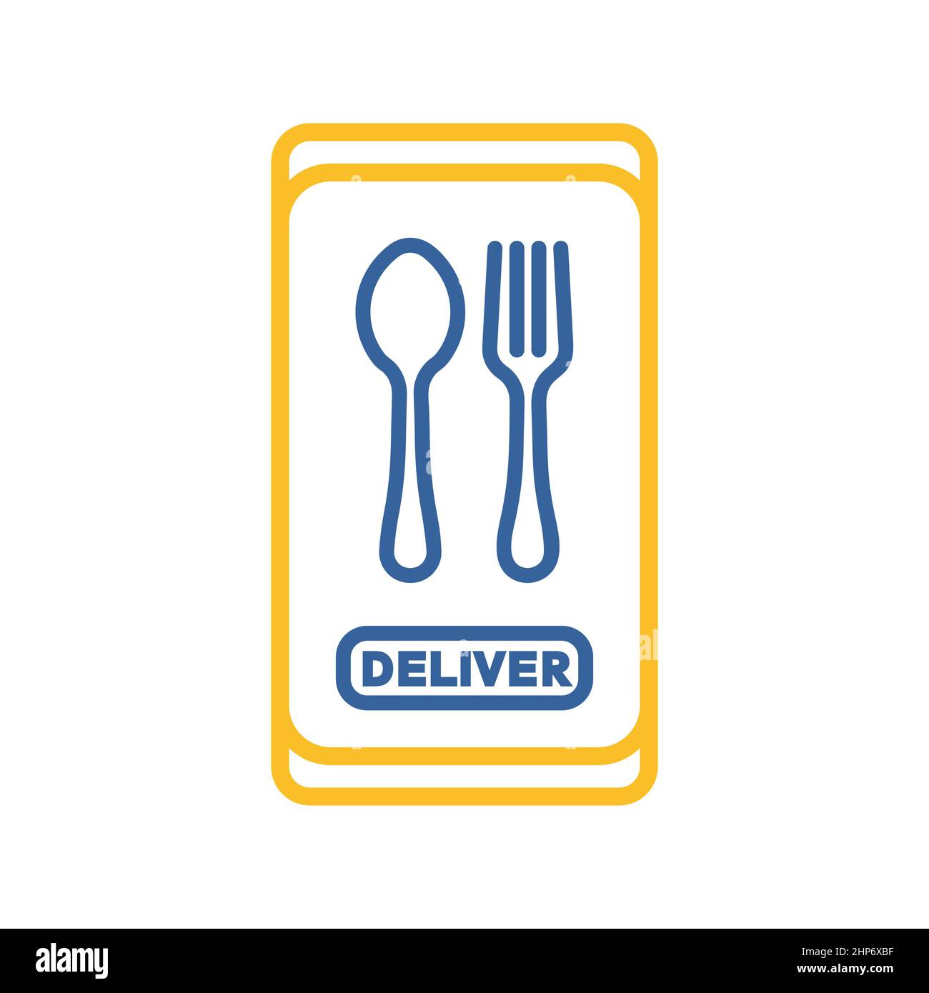 Fast food delivery delivery Stock Vector Images - Alamy