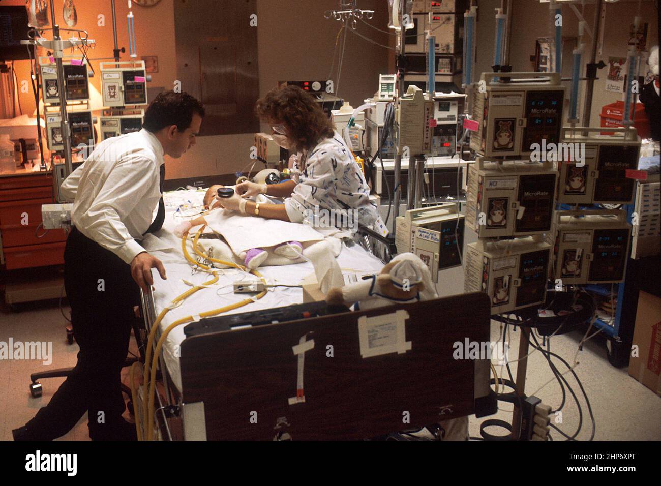 1980s icu hi-res stock photography and images - Alamy