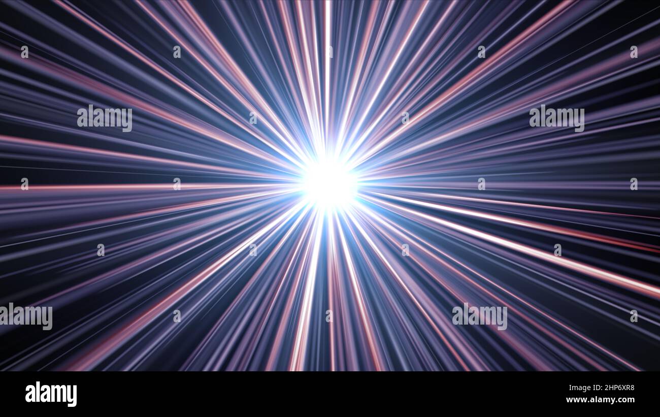 light effect abstract star burst flash laser beam ray illustration ...