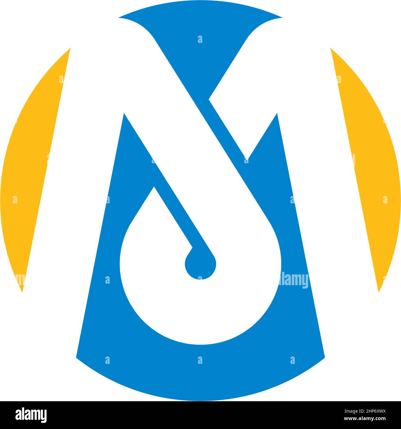 M Letter vector icon Template Illustration Stock Vector Image & Art - Alamy
