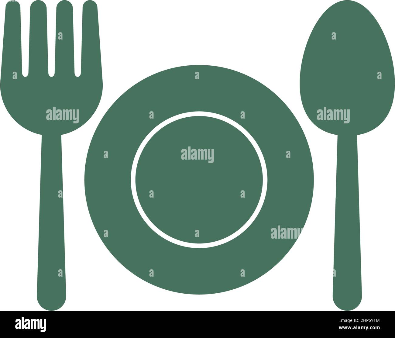 Food safe icon flat design template Stock Vector Image & Art - Alamy