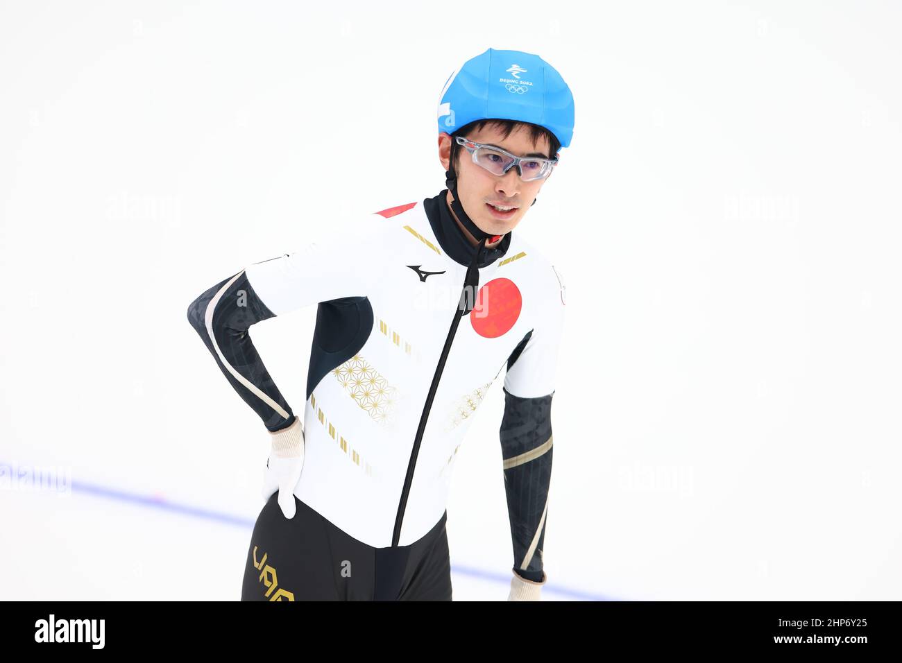 Beijing, China. 19th Feb, 2022. Ryosuke Tsuchiya (JPN) Speed Skating ...