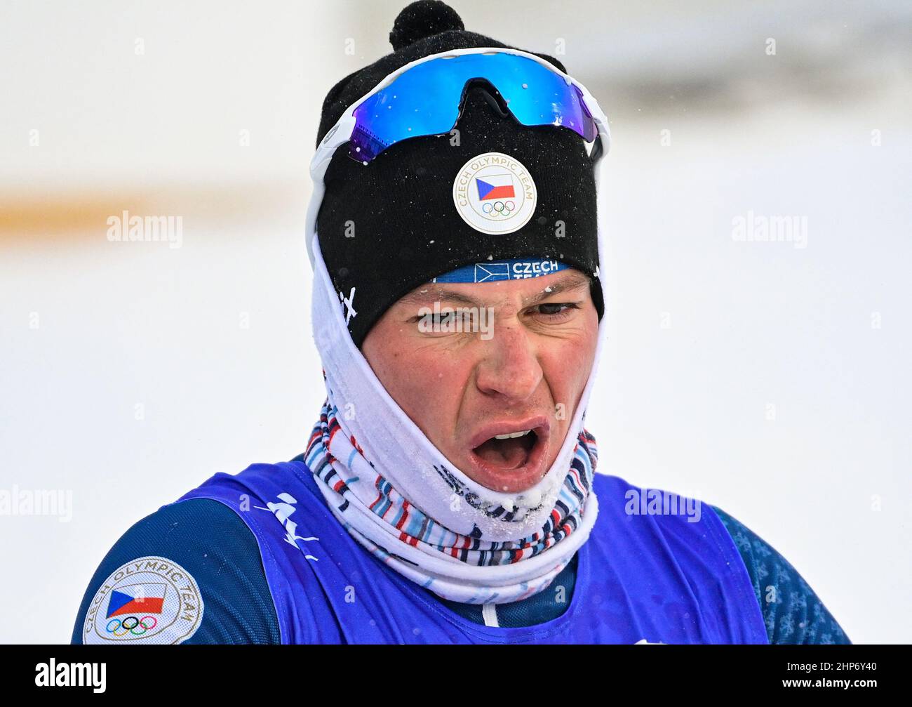 Zhangjiakou, China. 19th Feb, 2022. Adam Fellner from Czech Republic ...