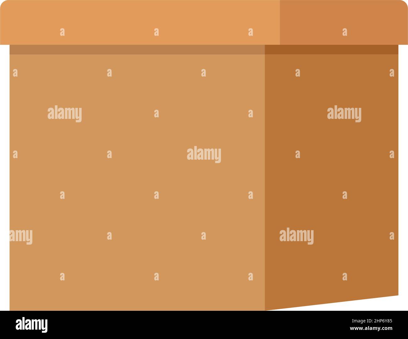 cartoon box icon vector illustration design template Stock Vector Image ...