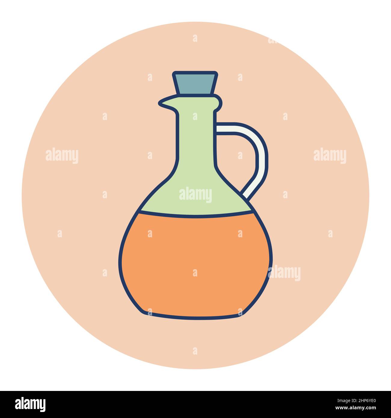 Oil pitcher Stock Vector Images - Alamy