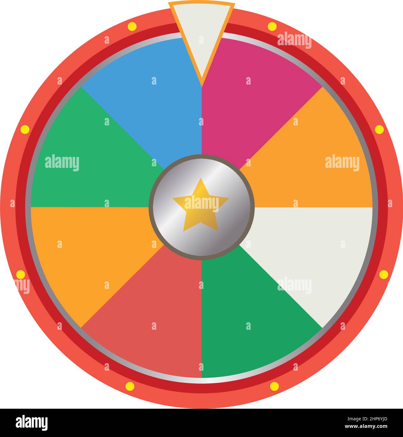 lucky wheel icon vector illustration design Stock Vector Image & Art ...