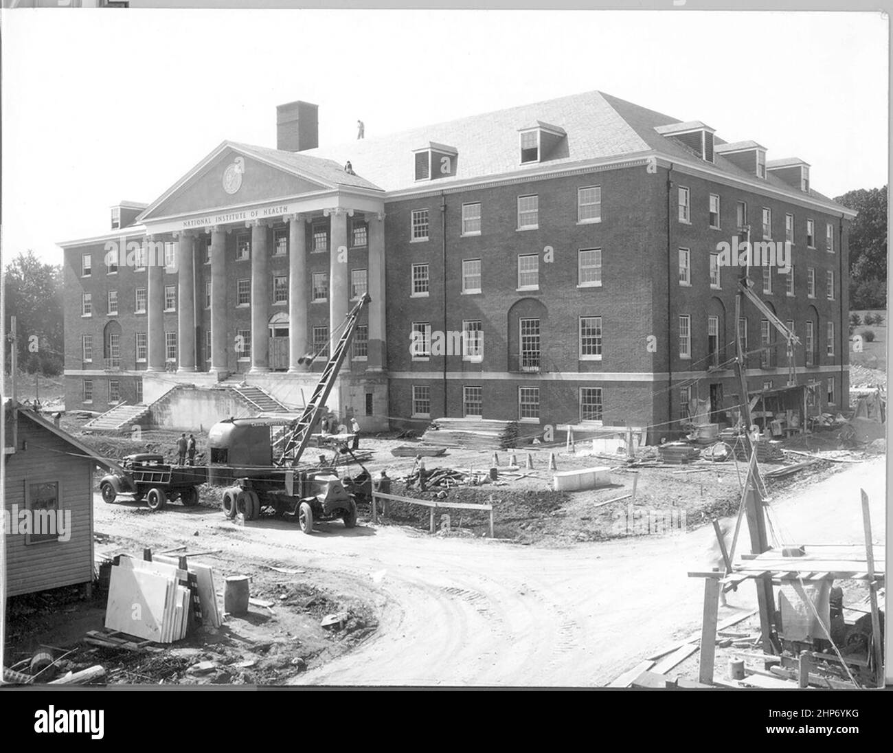 Building 1 was the first building constructed on the National Institute ...