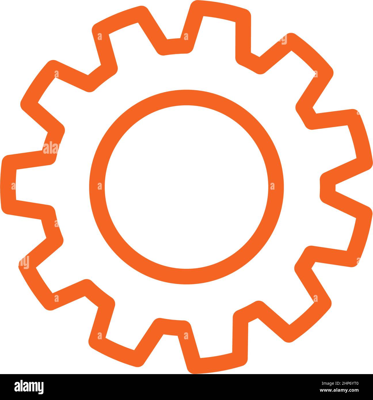 Gear Template vector icon illustration Stock Vector Image & Art - Alamy