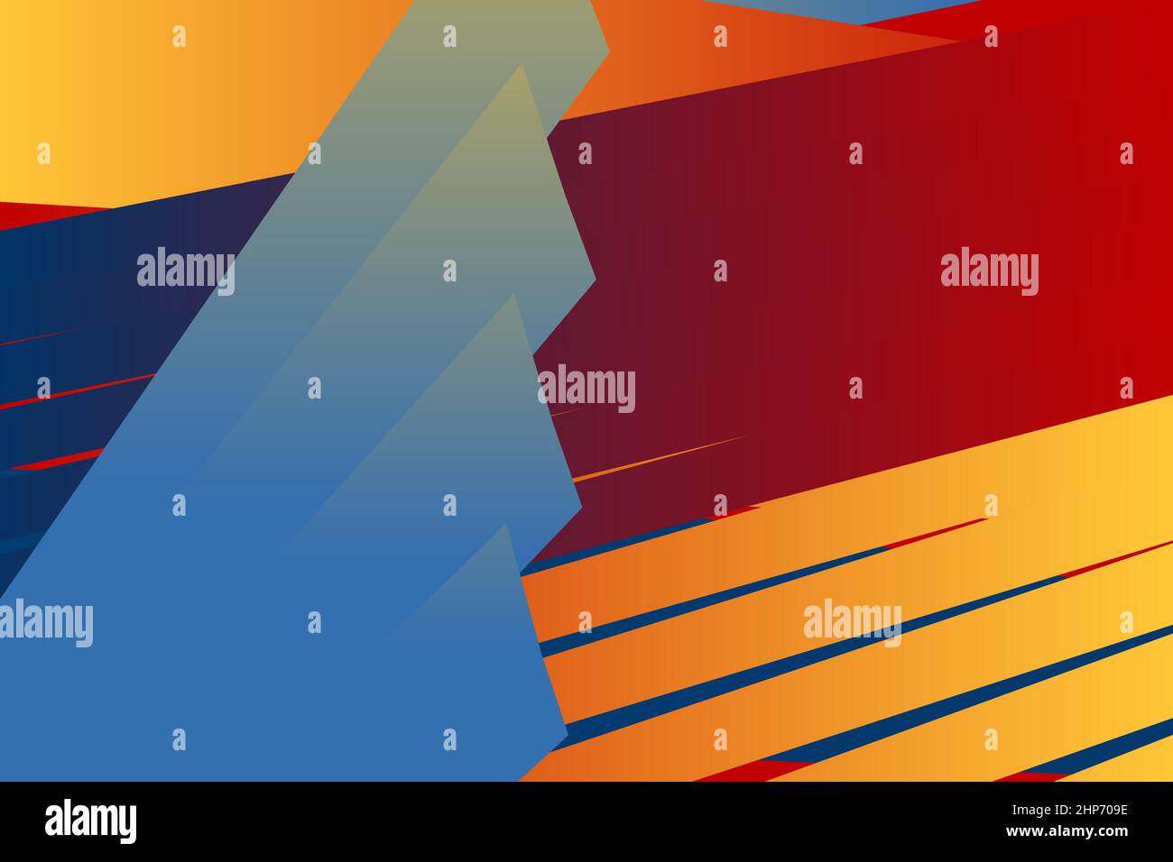 Red blue yellow lines Stock Vector Images - Alamy