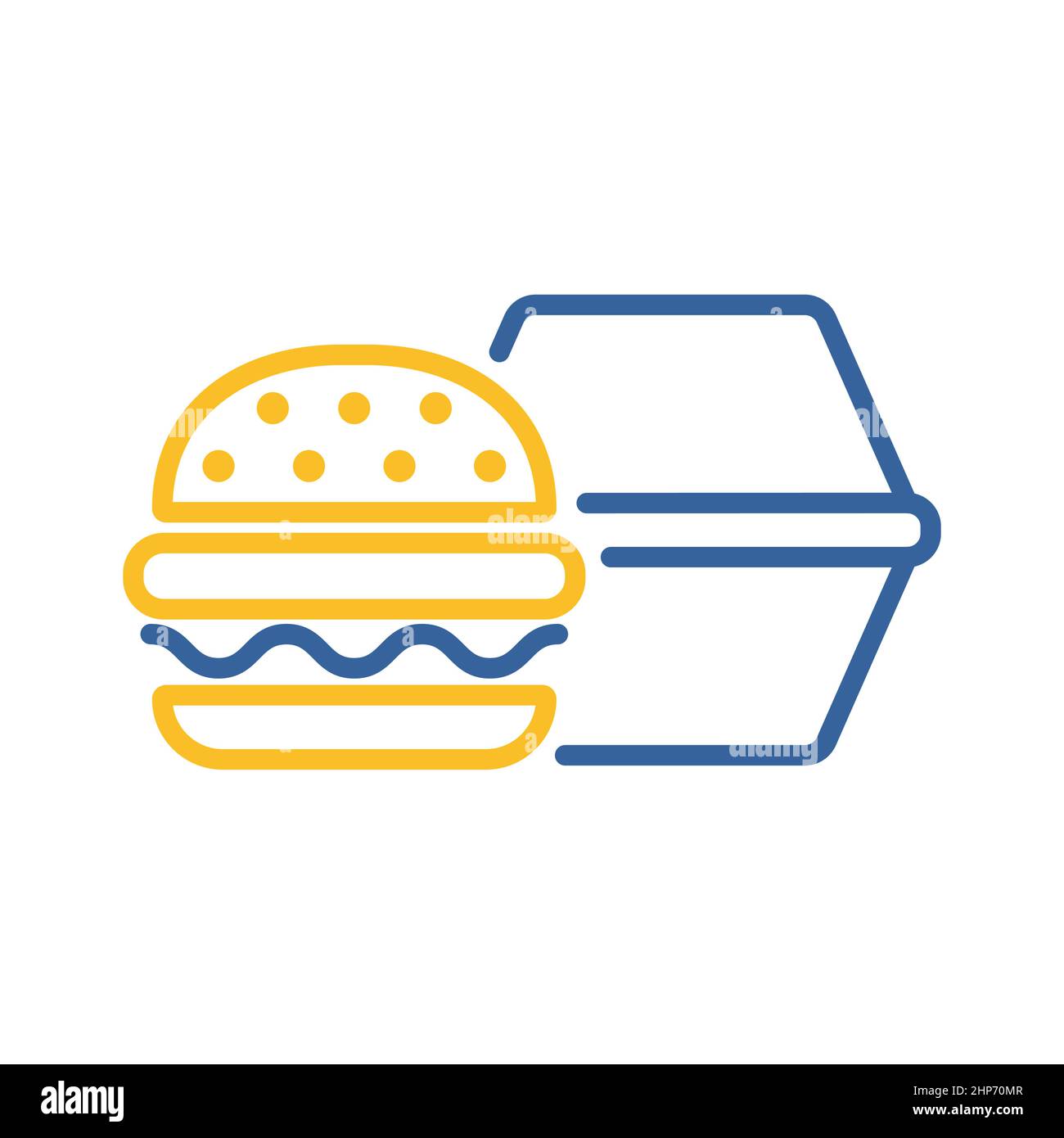Bun box Stock Vector Images - Alamy