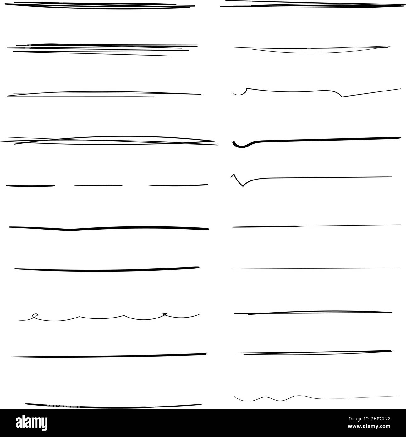 Wavy border frame squiggle Black and White Stock Photos & Images - Alamy