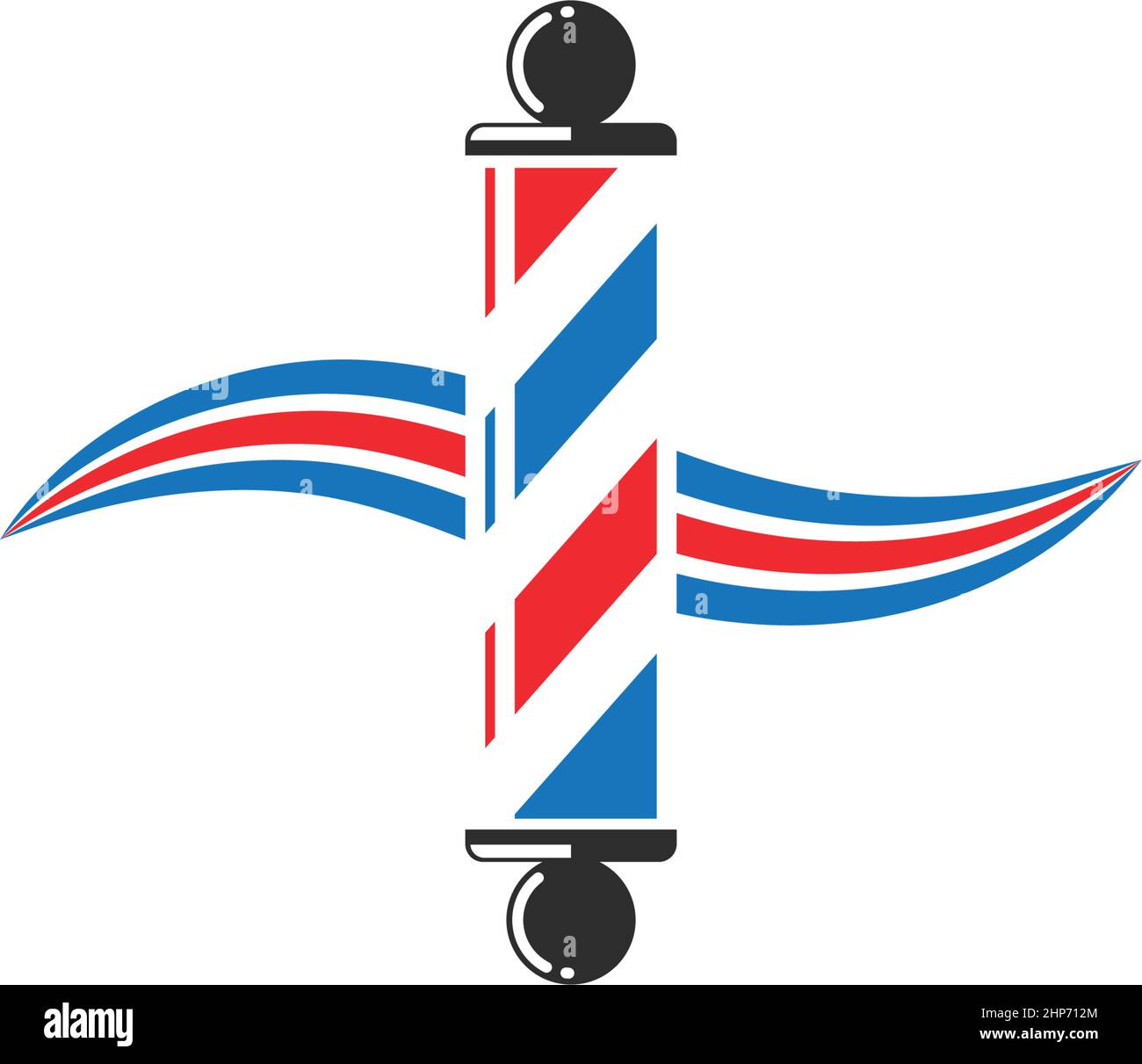 Barber shop grooming illustration Stock Vector Images - Alamy