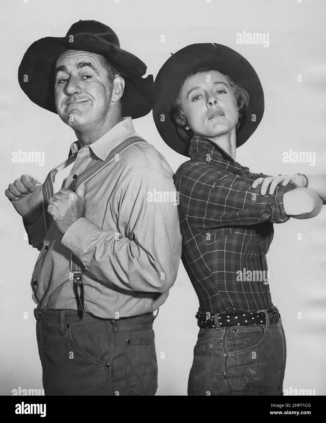 Publicity photo of guest star Jim Backus and Nancy Kulp from the ...