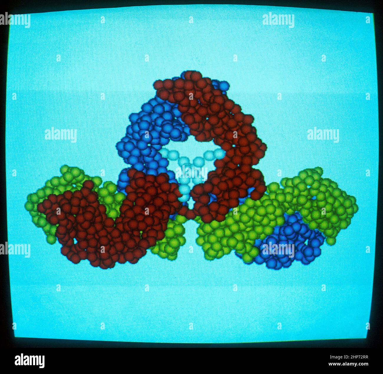 This image depicts immunoglobulin. Computer graphics are made by ...