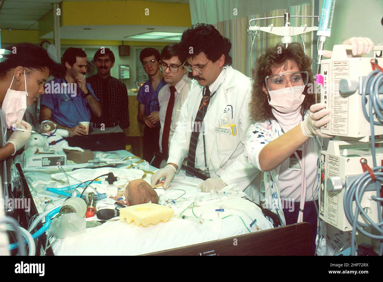 1980s icu hi-res stock photography and images - Alamy
