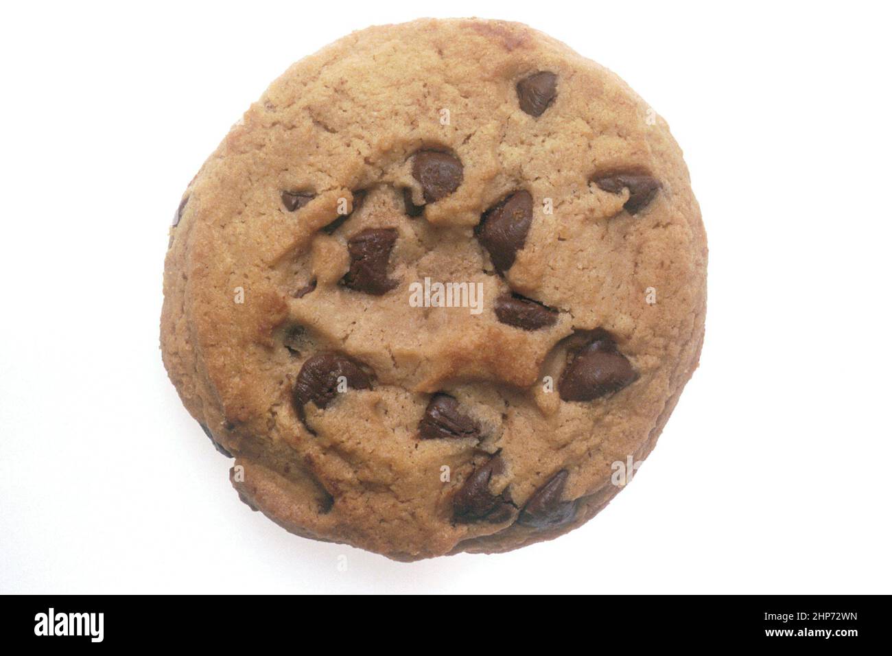 A single chocolate chip cookie Stock Photo - Alamy