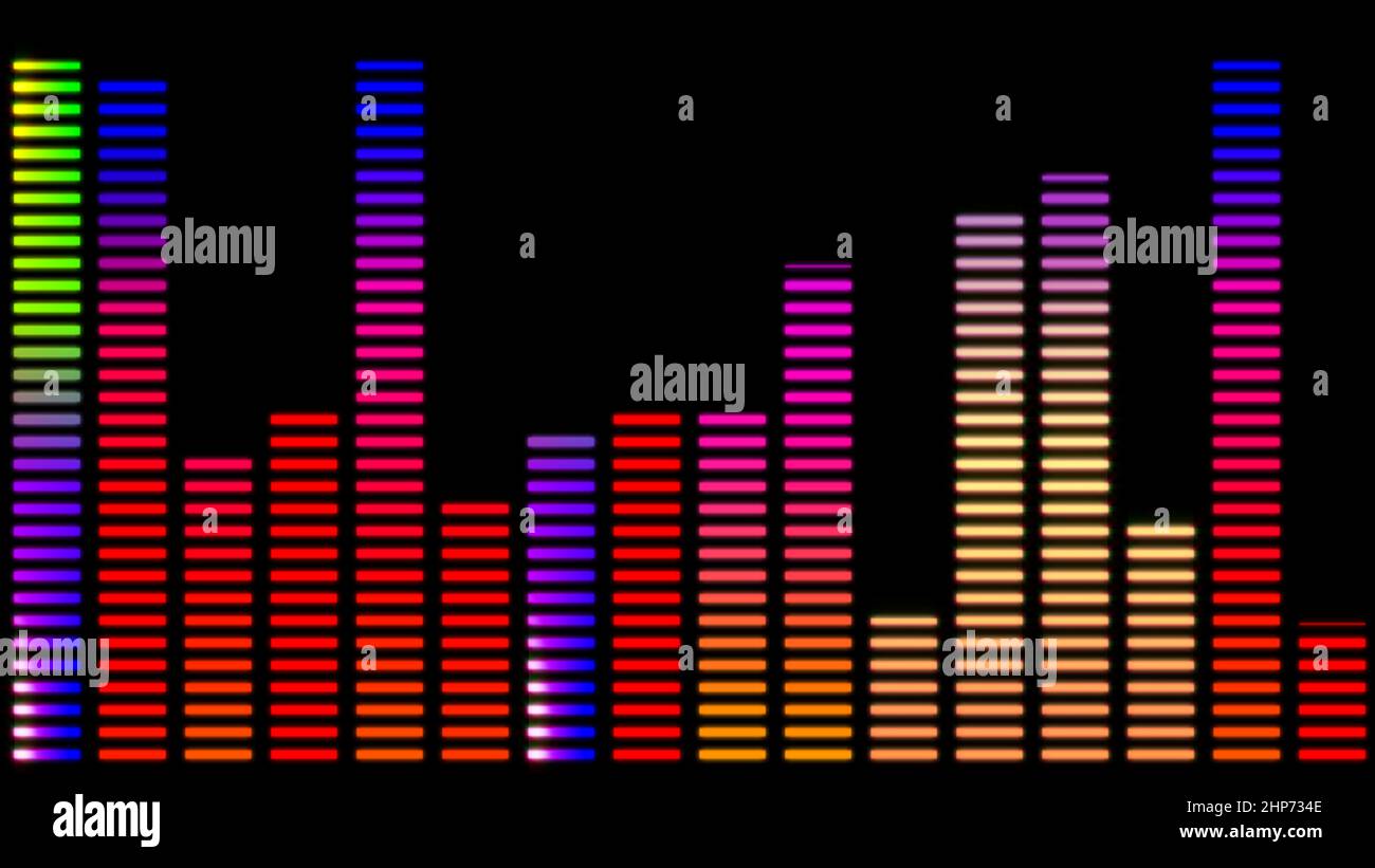 Playing sound bar equalizer hi-res stock photography and images - Alamy