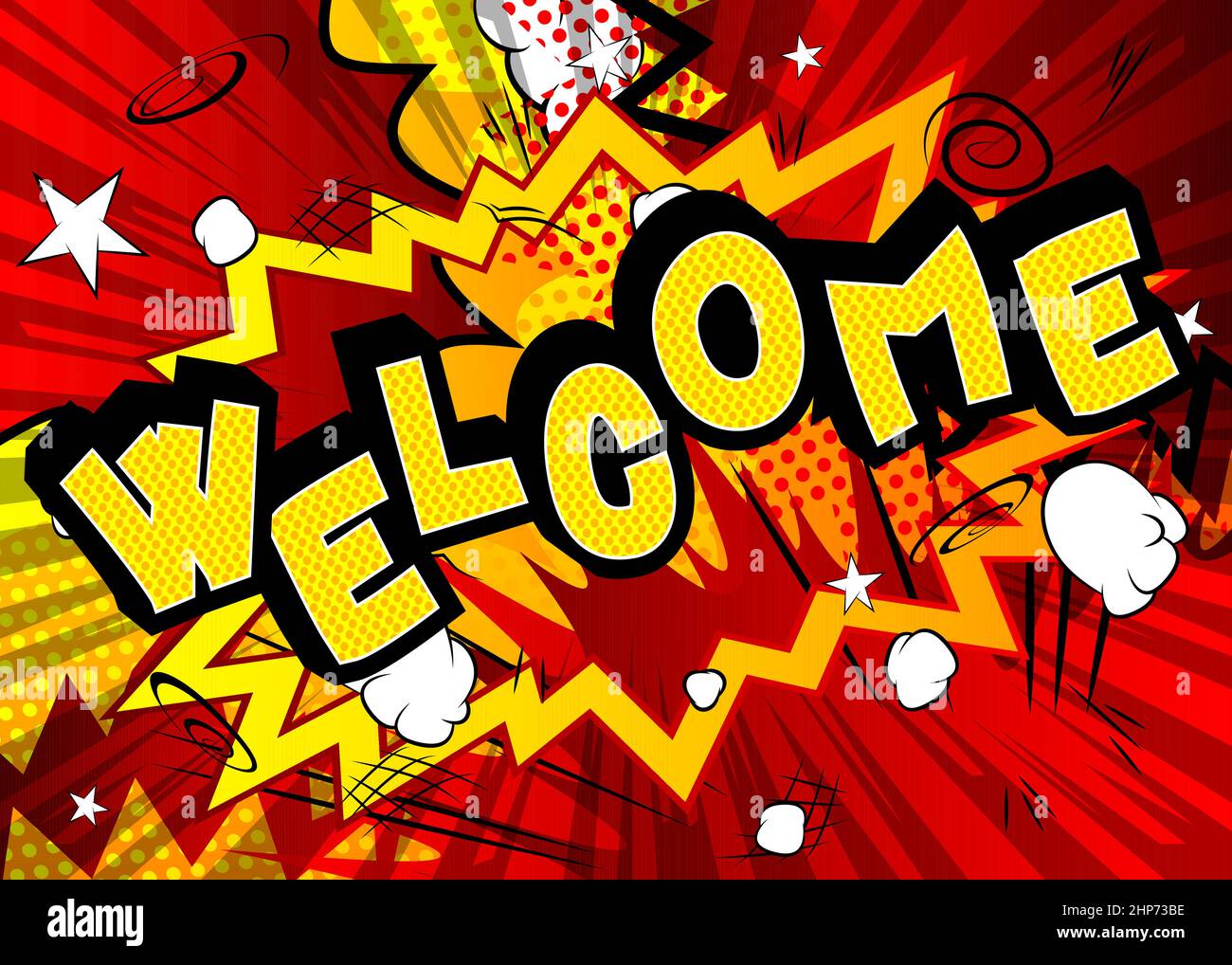 Welcome sign logo Stock Vector Images - Alamy