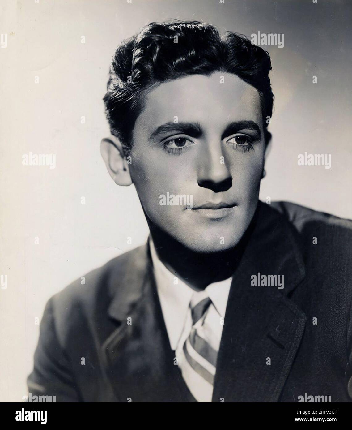 Publicity photo of actor Richard Fiske ca. 1938 Stock Photo - Alamy