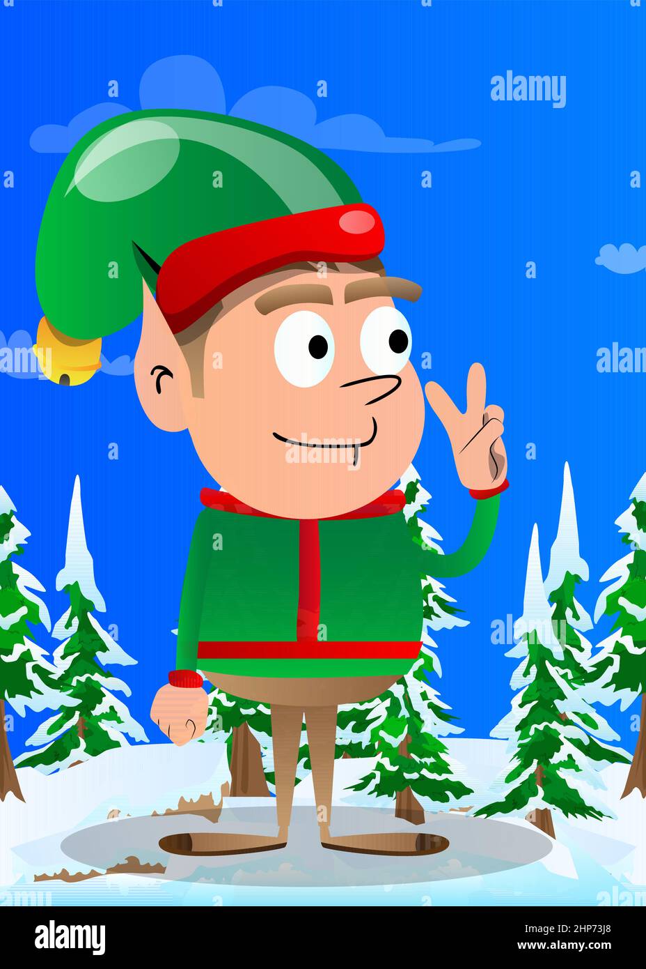 Peace at christmas Stock Vector Images - Alamy