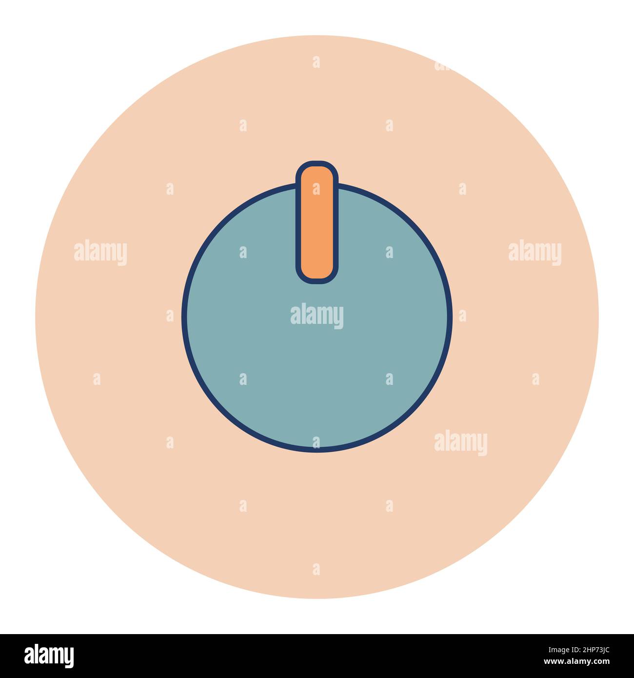 Power button icon Stock Vector Images - Alamy