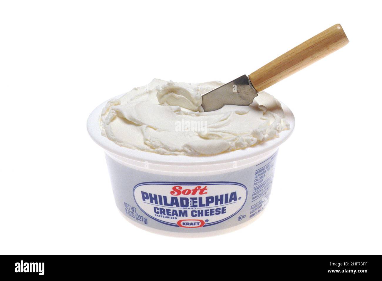 Philadelphia cream cheese tub hi-res stock photography and images - Alamy